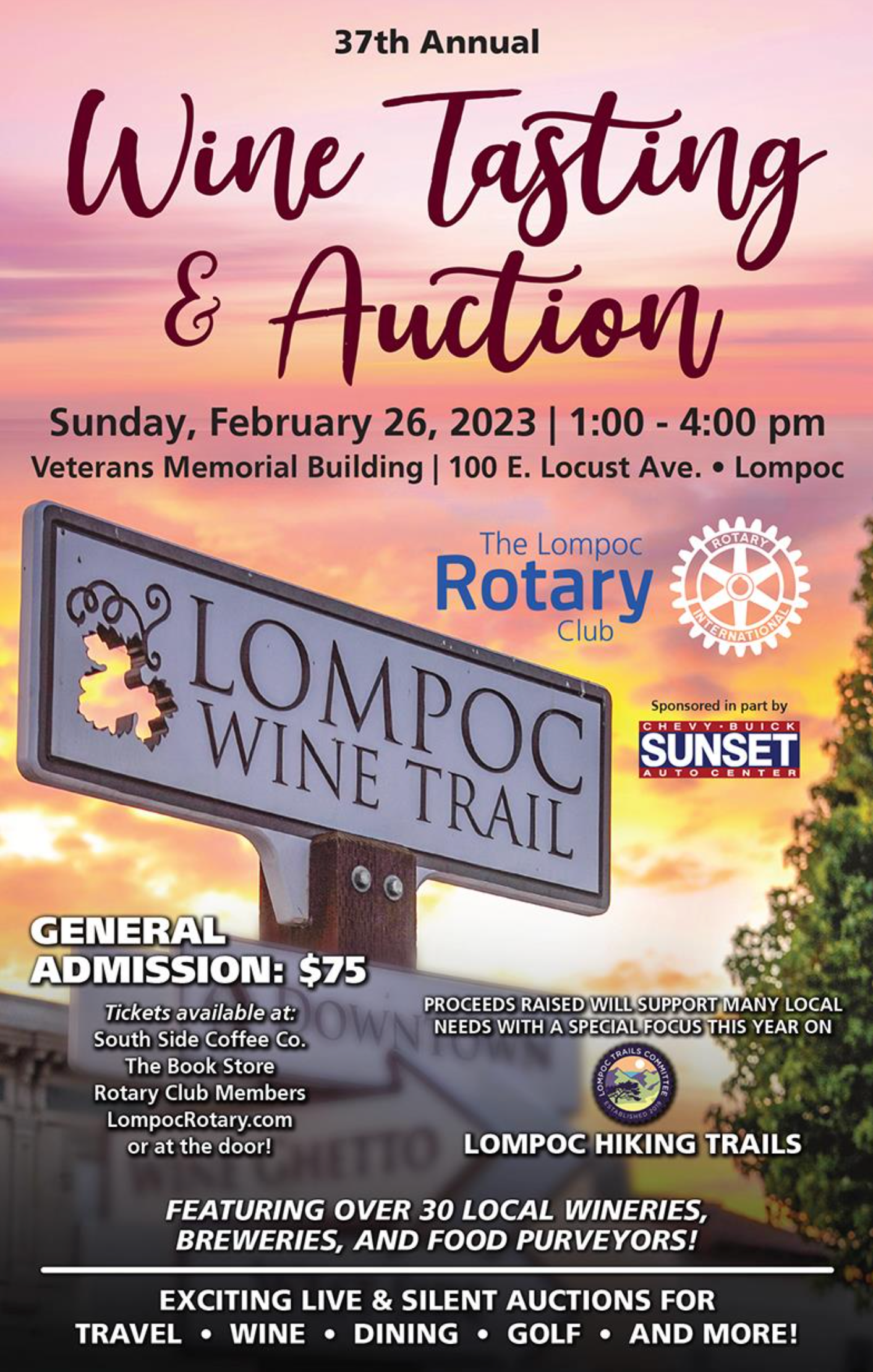 Rotary Wine Tasting – Flying Goat Cellars